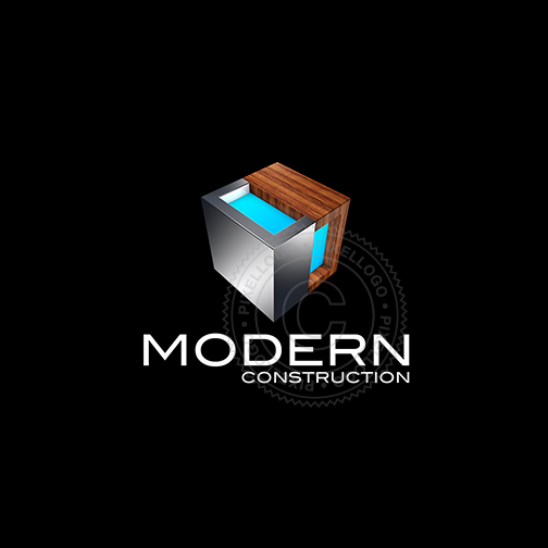 3d Building Logo Free Corporate Building 3D Logo Mockup PSD Good