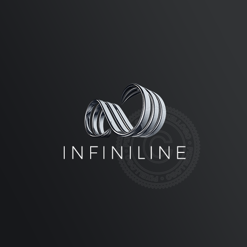 3d Infinity Logo An Infinity Symbol Made Up Of Square Tubing Carbon
