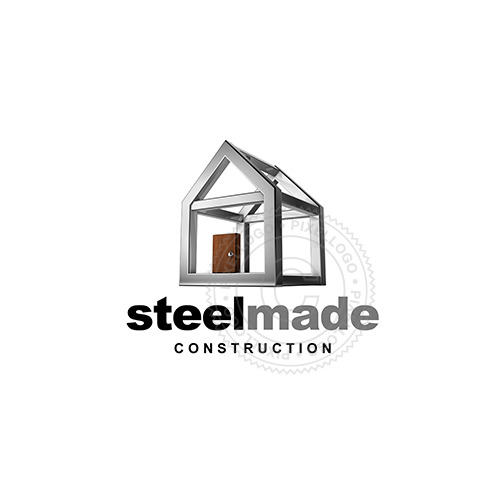 3d Building Logo Free Corporate Building 3D Logo Mockup PSD Good