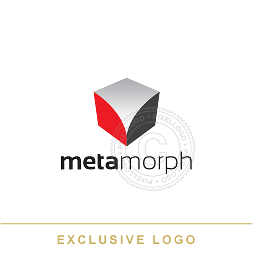 Logotipo De Morph Premium PSD | Morph Cream Logo Mockup